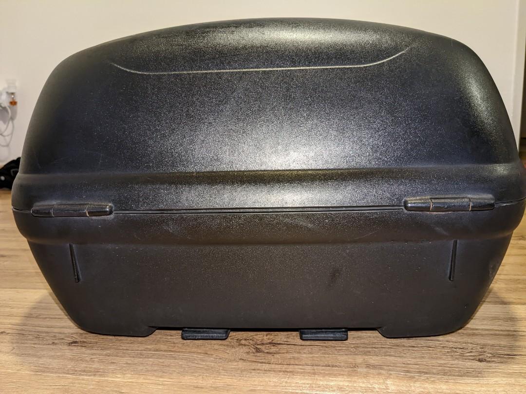 Motorcycle big top box for storage with baseplate, Motorcycles ...
