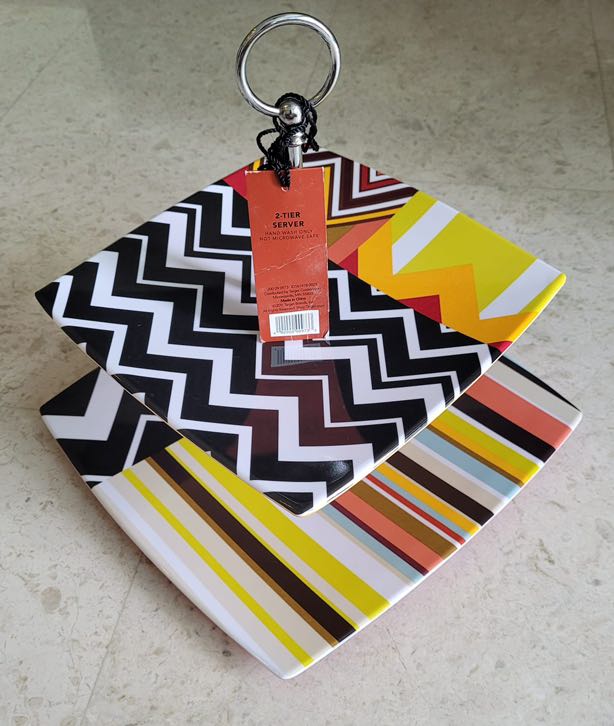 NEW Missoni 2-Tier Server, Furniture & Home Living, Kitchenware ...