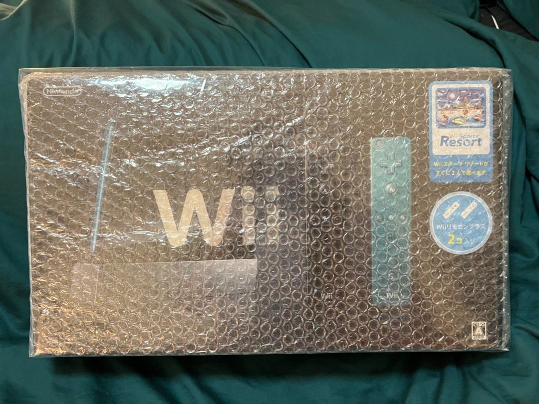 (NEW) Nintendo Wii Black Japan Console (Black) w/ 2 Wii MotionPlus ...