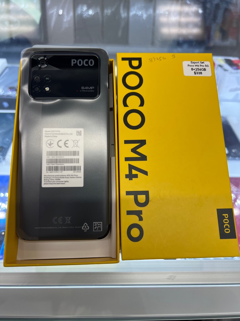 New Set Mi Poco M4 Pro 5G (8+256GB) Export Set, Mobile Phones & Gadgets ...