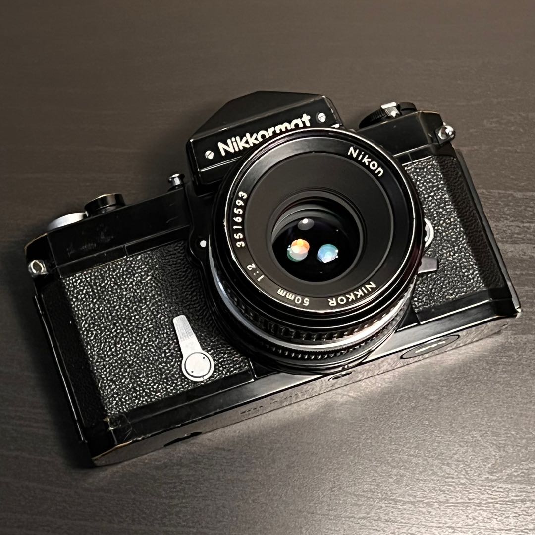 Nikkormat FTN + Nikkor 50mm f2, Photography, Cameras on Carousell