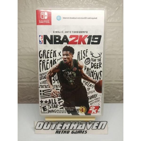 Nintendo Switch NBA 2K19 Case Only (No Game), Video Gaming, Video Games, Nintendo on Carousell