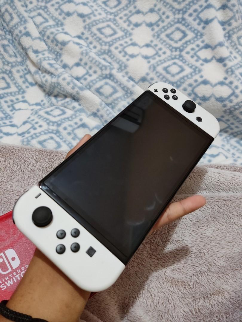 Nintendo Switch OLED (White Joycons), Video Gaming, Video Game Consoles ...