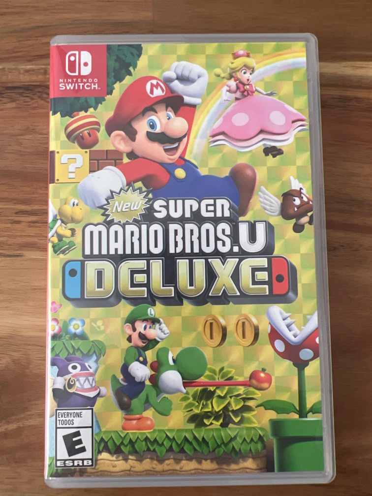 Nintendo Switch Super Mario Bros U Deluxe - please read listing, Video ...