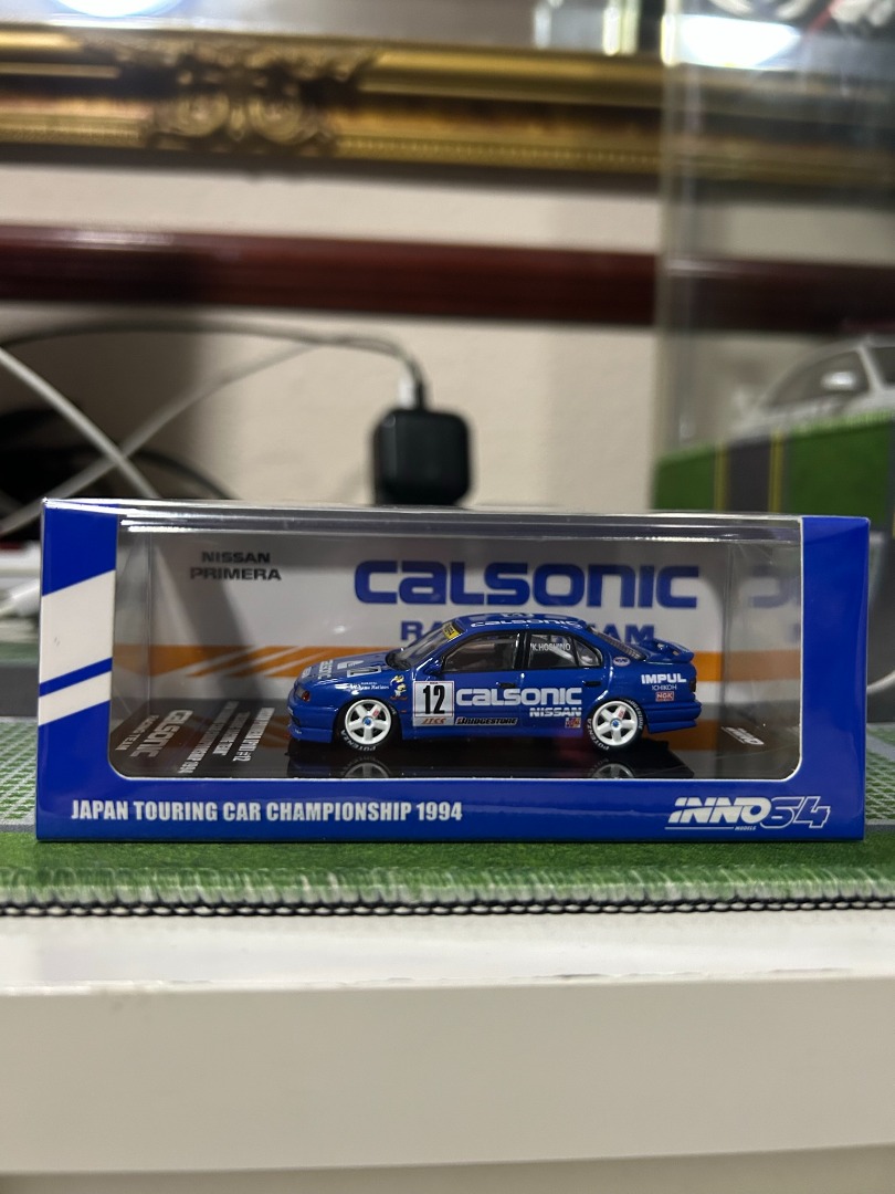 Nissan Primera Calsonic (INNO64), Hobbies & Toys, Toys & Games on Carousell