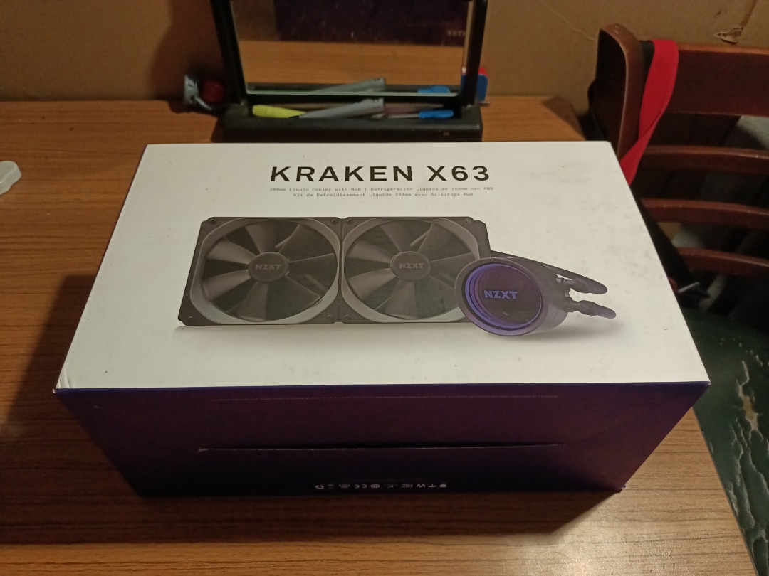 NZXT Kraken X63 280MM AIO RGB CPU Liquid Cooler, Computers & Tech ...