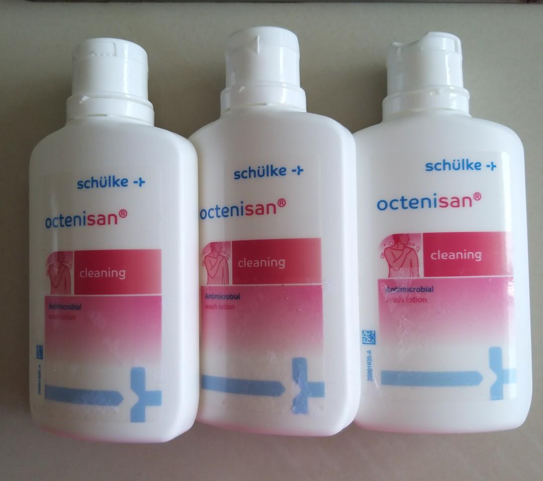 Octenisan Wash Lotion 150ml x 3 Bottle, Health & Nutrition, Medical ...