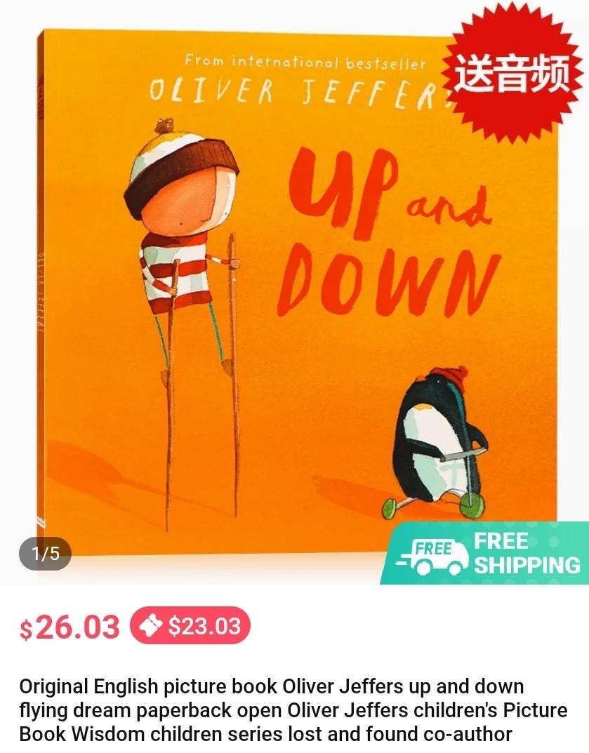 (Original) Oliver Jeffers book series, Hobbies & Toys, Books ...