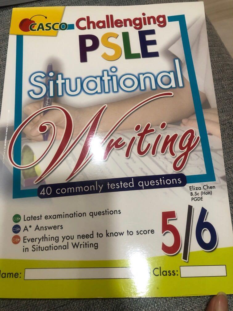 P5/6 Casco Challenging PSLE Situational Writing, Hobbies & Toys, Books ...