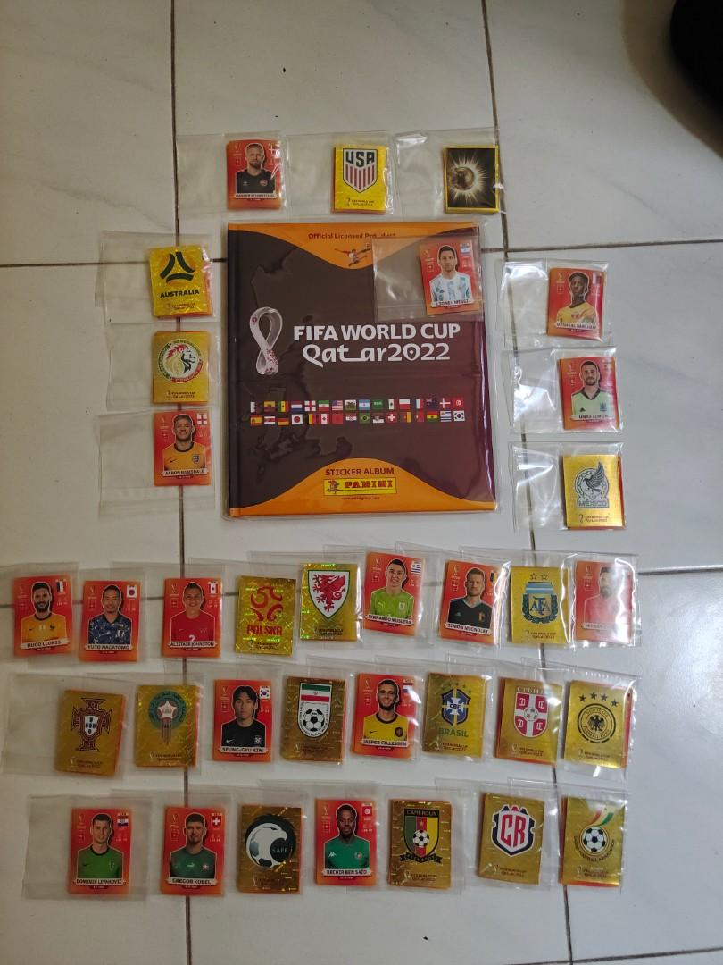 Panini World Cup Qatar 2022 Stickers, Hobbies & Toys, Memorabilia ...