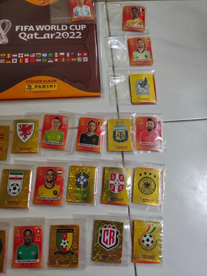 Panini World Cup Qatar 2022 Stickers, Hobbies & Toys, Memorabilia ...