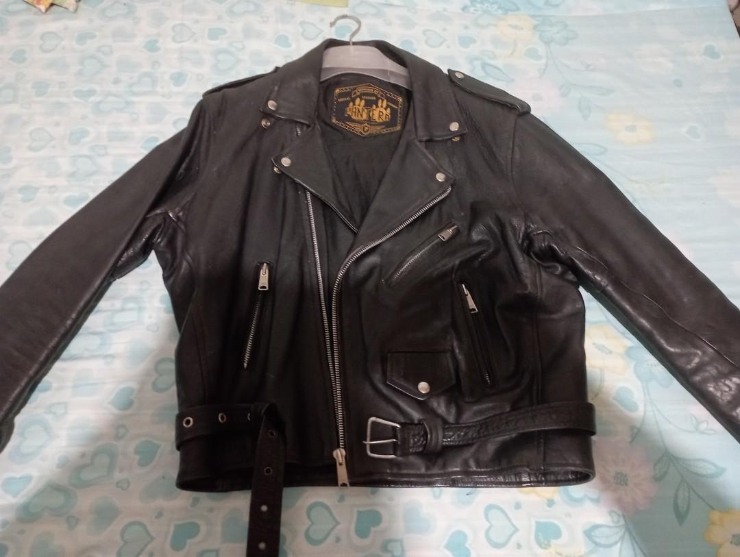 Pantera Leather Motorcycle Jacket, Women's Fashion, Coats, Jackets and ...
