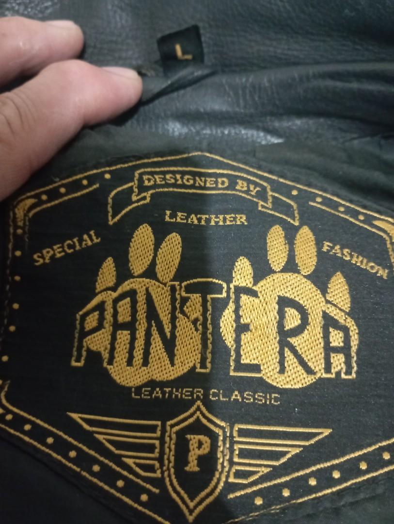 Pantera Leather Motorcycle Jacket, Women's Fashion, Coats, Jackets and ...