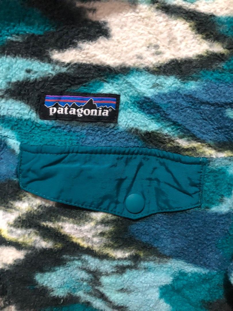 PATAGONIA SYNCHILLA PATTERN FLEECE JACKET, Men's Fashion, Coats ...