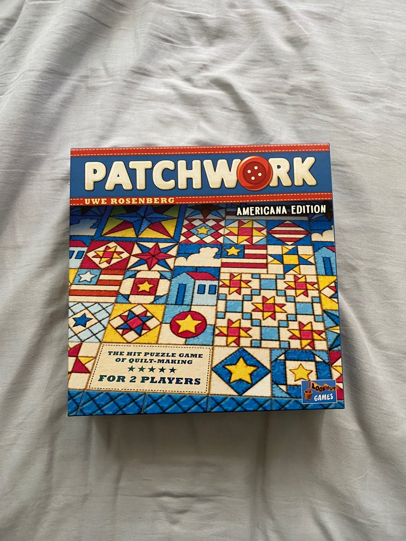 Patchwork board game, Hobbies & Toys, Toys & Games on Carousell
