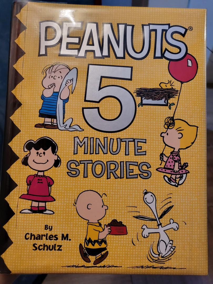 Peanuts 5-Minute Stories, Hobbies & Toys, Books & Magazines, Children's Books on Carousell