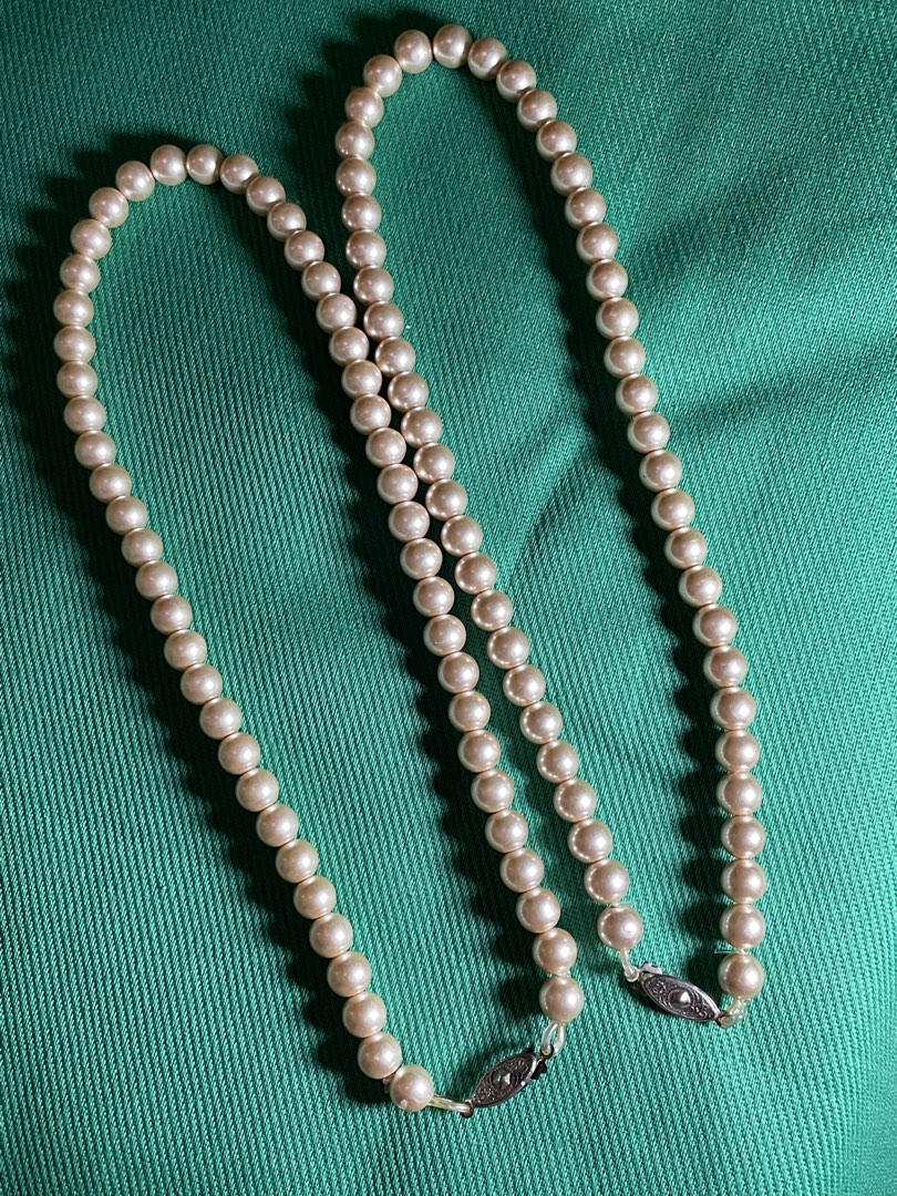Pearl Necklaces Womens Fashion Jewelry And Organisers Necklaces On Carousell