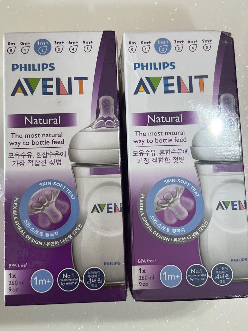 Philips Avent Natural Milk Bottle 260ml, Babies & Kids, Nursing ...