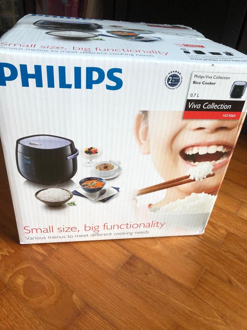 Philips Viva rice cooker HD3060, TV & Home Appliances, Kitchen ...