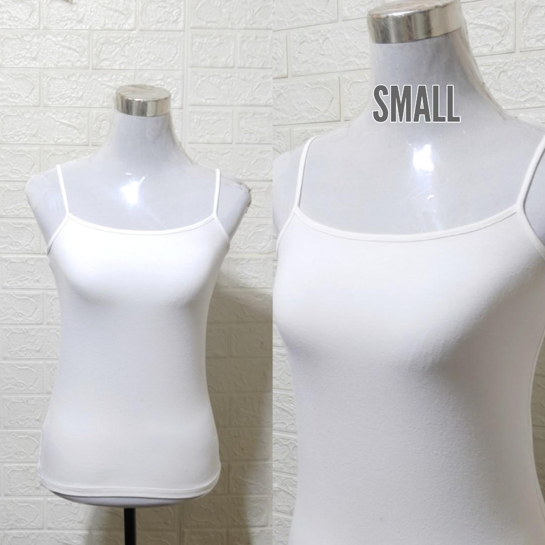 Plain White Sando, Women's Fashion, Tops, Sleeveless on Carousell