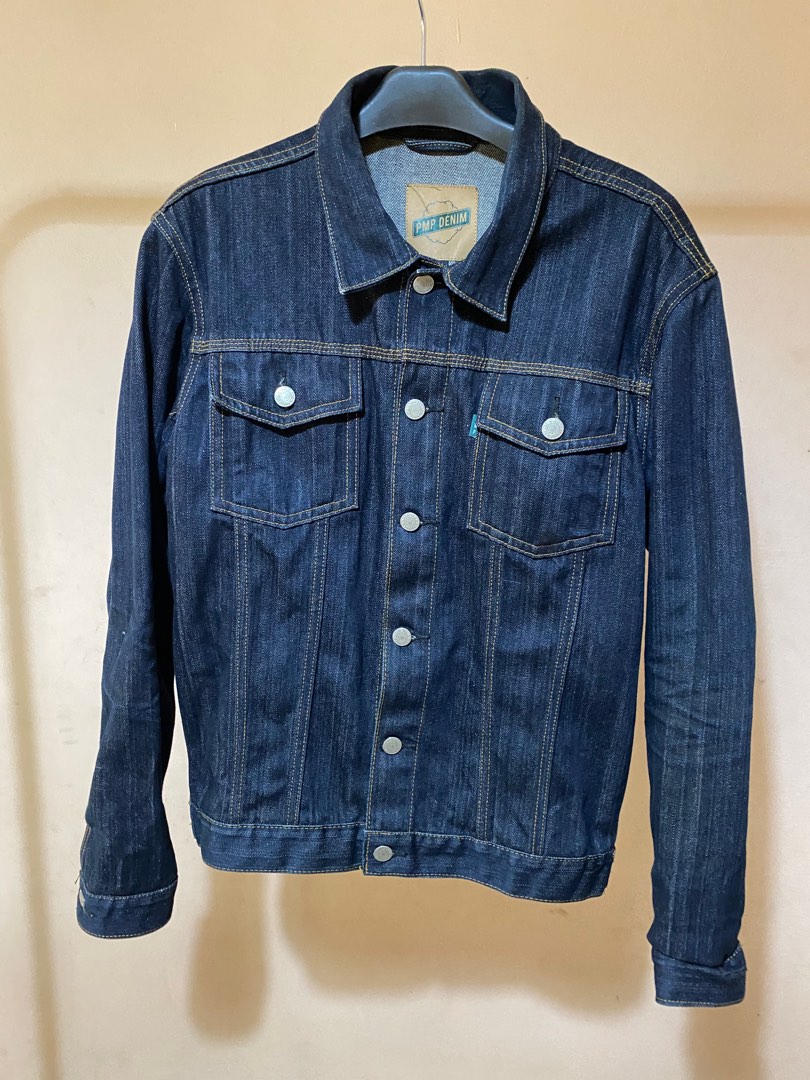 Pmp denim, Fesyen Pria, Pakaian , Baju Luaran di Carousell