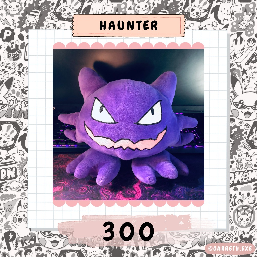 [POKEMON] Haunter Plush 001, Hobbies & Toys, Toys & Games on Carousell