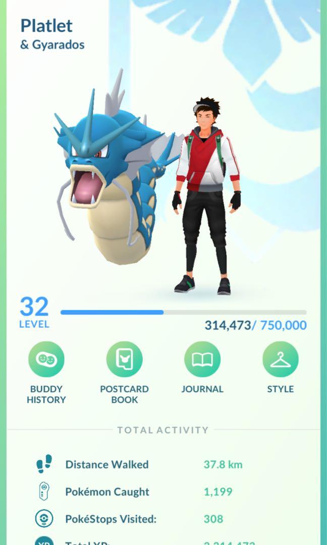 Pokémon go account for sale, Video Gaming, Video Games, Others on Carousell