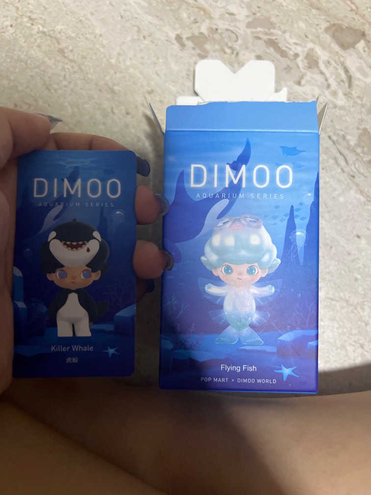 POP MART DIMOO AQUARIUM SERIES, Hobbies & Toys, Toys & Games on Carousell