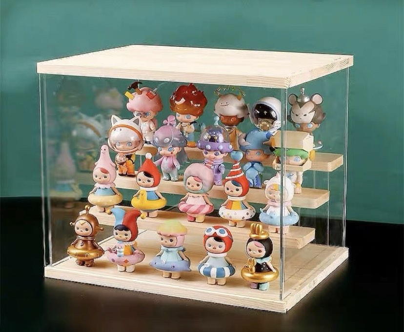 Popmart Figurines Display Box, Hobbies & Toys, Toys & Games on Carousell