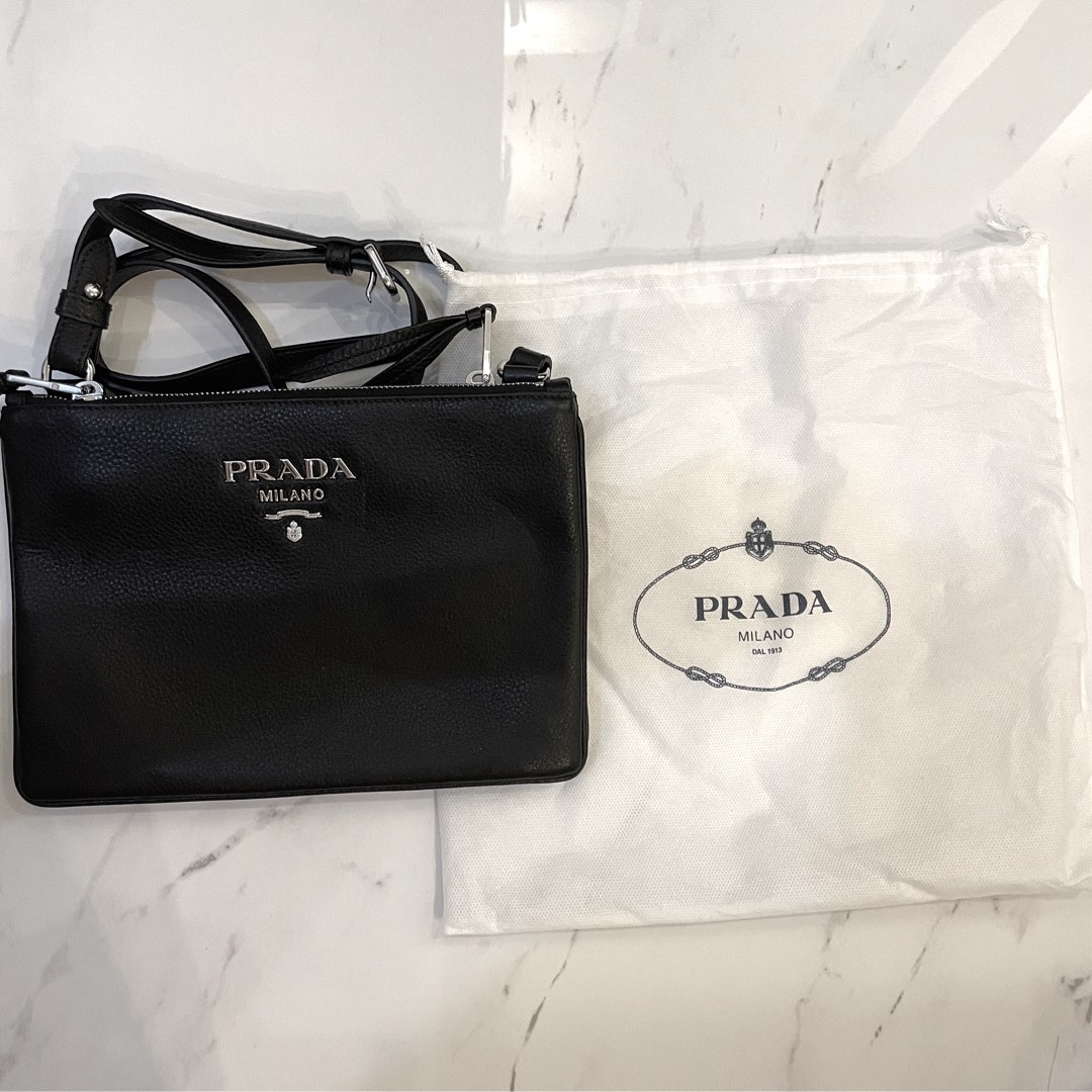 BN Prada bandoliera Crossbody bag, Luxury, Bags & Wallets on Carousell