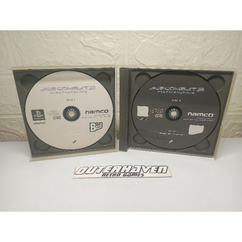 PS1 Ace Combat 3 Electrosphere NTSC J (PS The Best Edition), Video ...