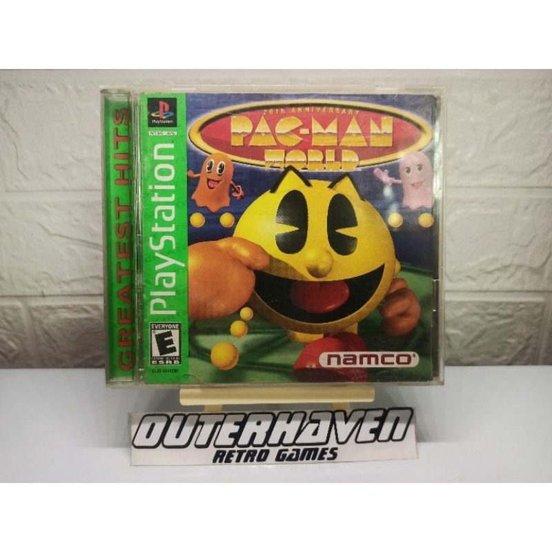 PS1 PAC-MAN World 20th Anniversary NTSC U/C (Greatest Hits Edition ...