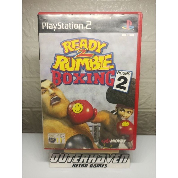 PS2 Ready 2 Rumble Boxing Round 2 PAL (Standard Edition), Video Gaming ...