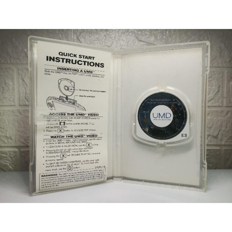 PSP UMD Movie Terminator 3 Rise of the Machines R1, Video Gaming, Video ...