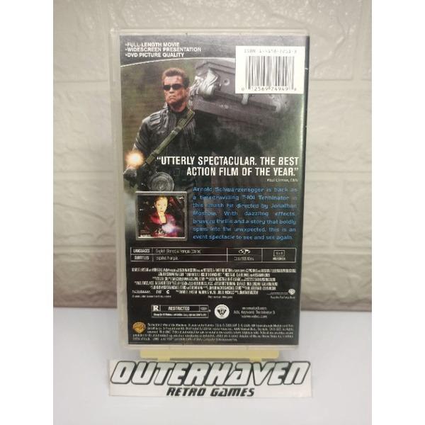 PSP UMD Movie Terminator 3 Rise of the Machines R1, Video Gaming, Video ...
