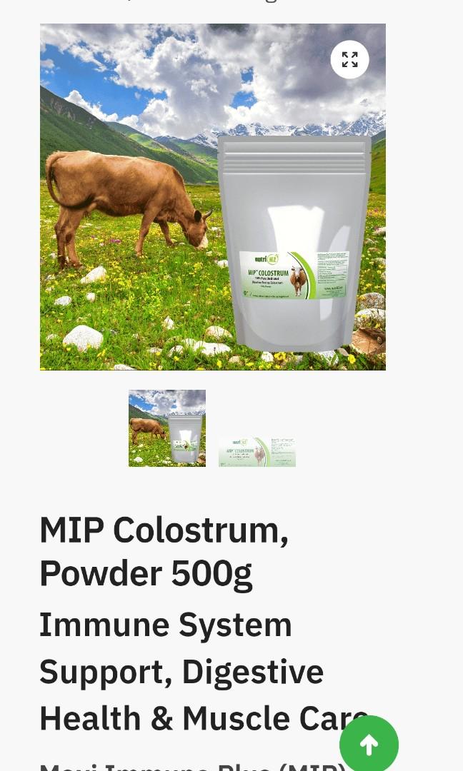 Pure colostrum powder, Health & Nutrition, Health Supplements, Vitamins ...