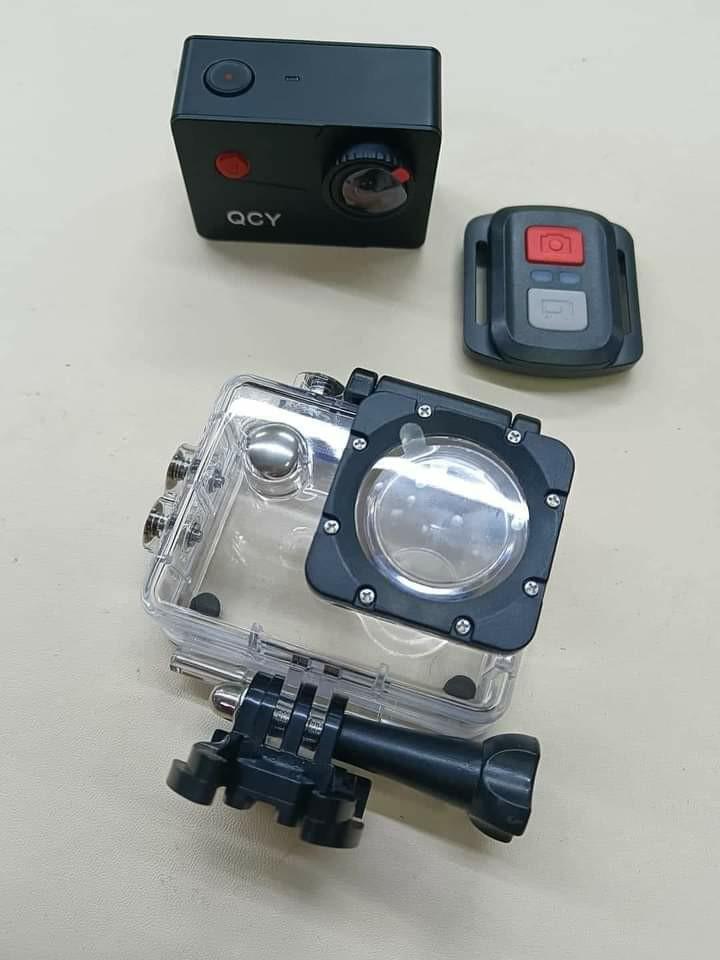 QCY 4K ULTRA HB ACTION CAMERA, Photography, Cameras on Carousell