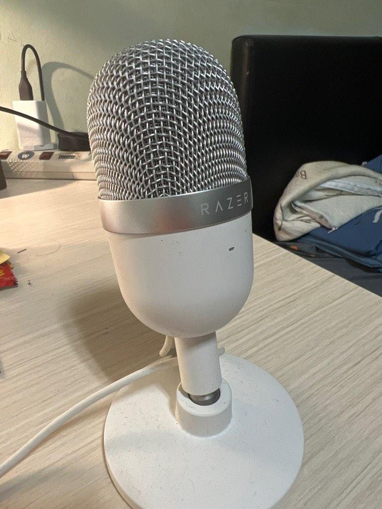 Raiser seiren mini white, Audio, Microphones on Carousell