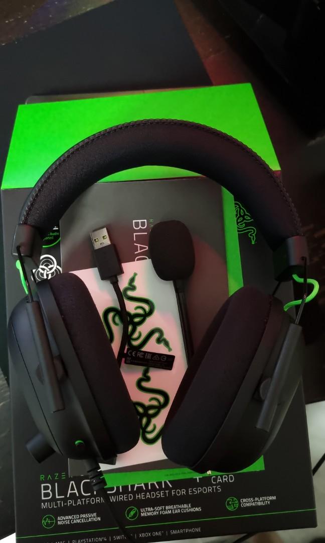 Razer Black Shark V2, Audio, Headphones & Headsets on Carousell