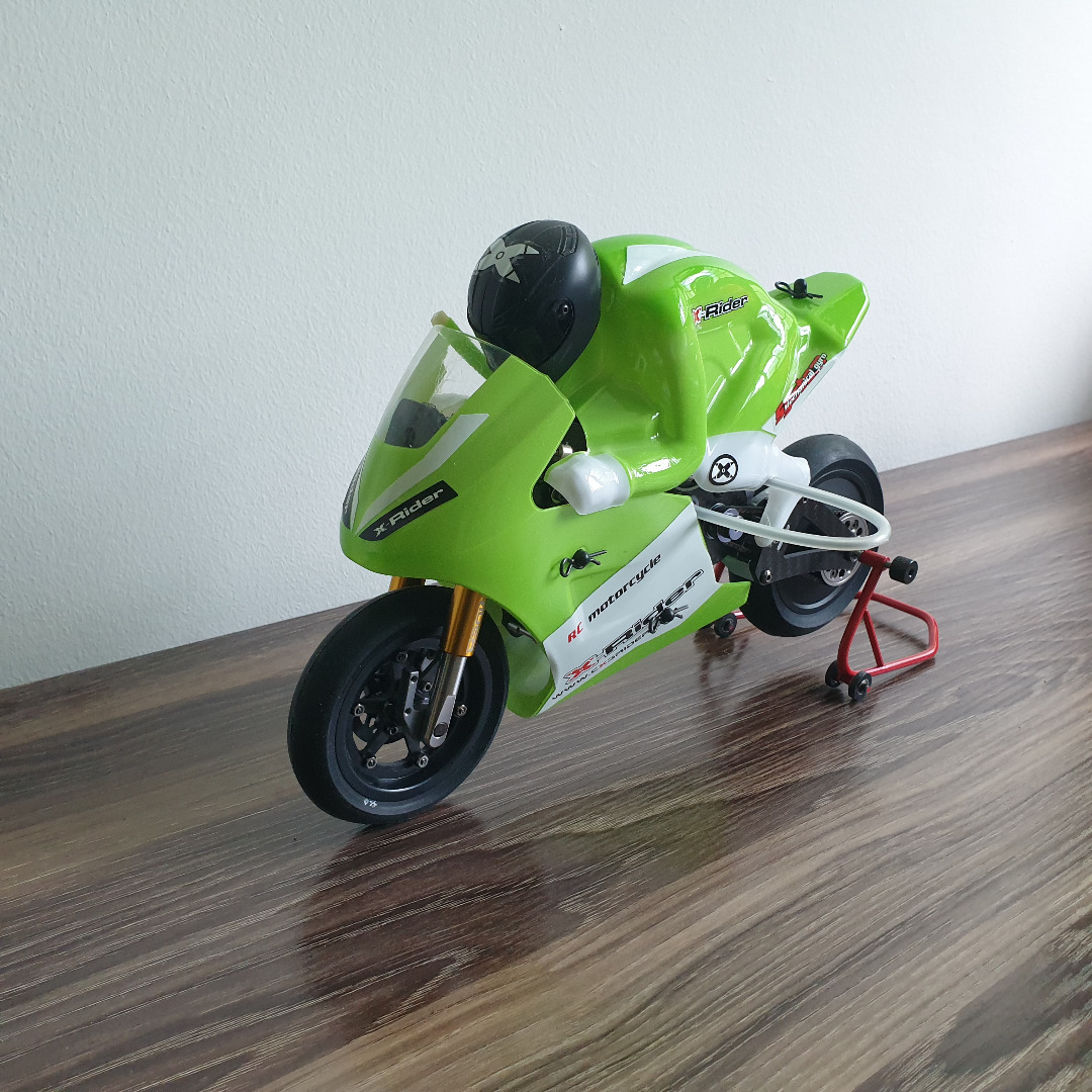 RC motorcycle 1/8 green X-Rider MAR w/o TR, Hobbies & Toys, Toys ...