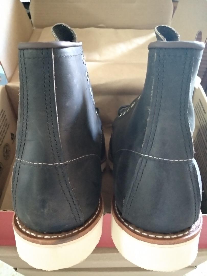 Red Wing 8890 US10E Brand New Moc Toe Charcoal Rough & Tough, Men's ...