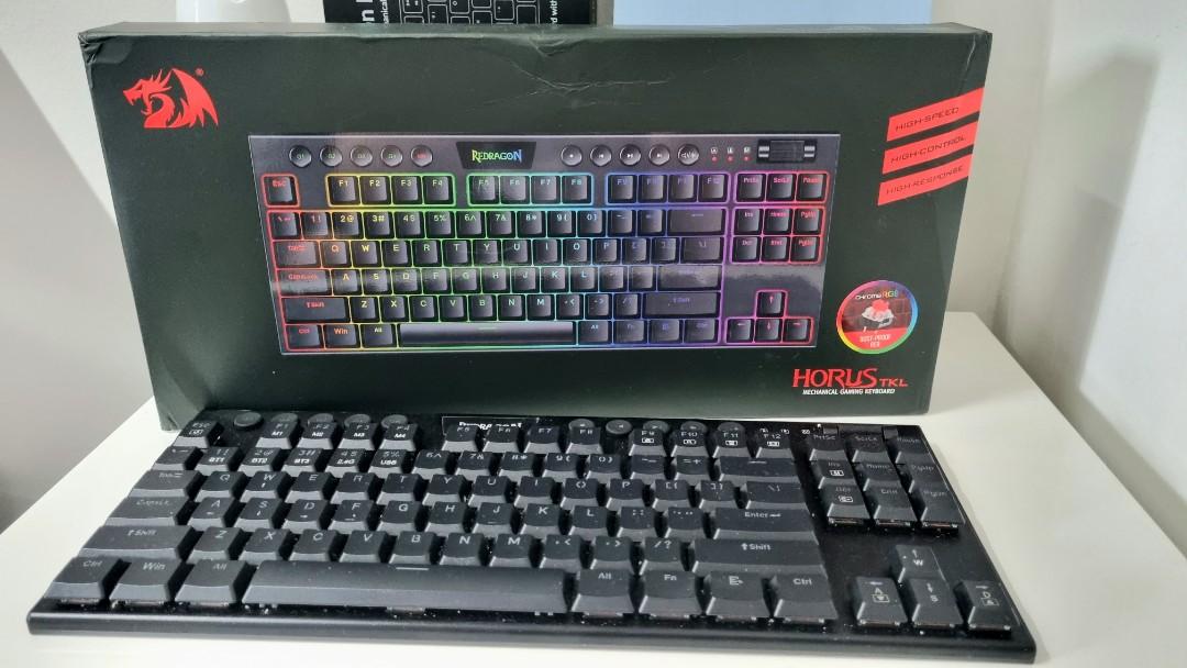Redragon K621 Low Profile Wireless Mechanical Keyboard Red Switch ...