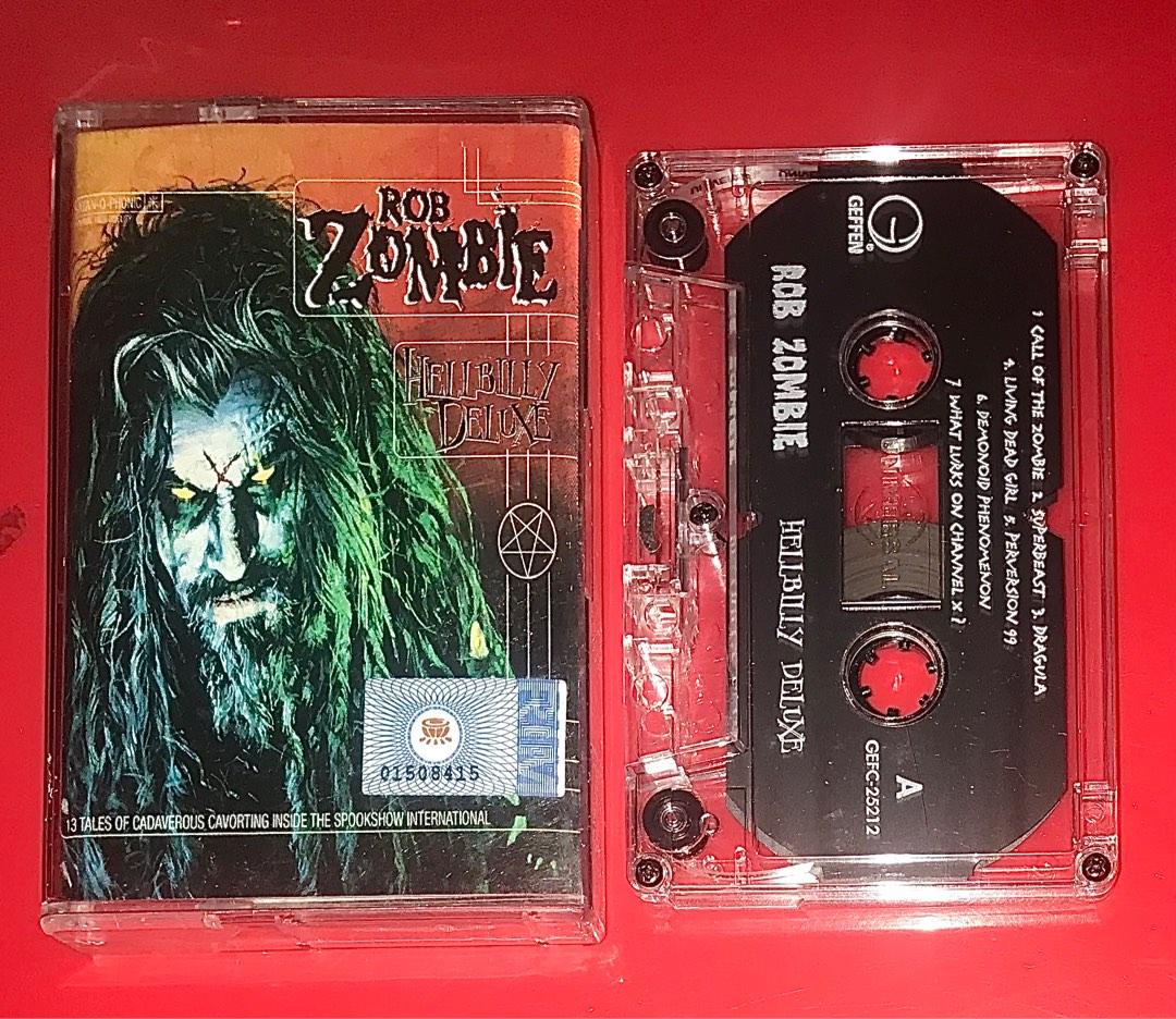 ROB ZOMBIE - HELLBILLY DELUXE CASSETTE, Hobbies & Toys, Music & Media ...