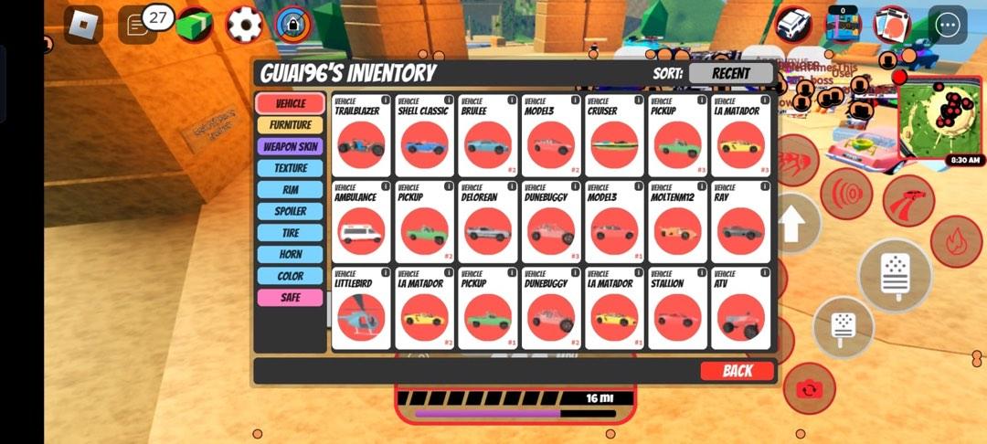 Roblox jailbreak cars, rims, spoiler texture, Video Gaming, Gaming ...