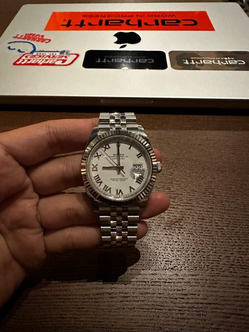 Rolex Datejust 41mm Fluted Bezel Jubilee Strap, Luxury, Watches on ...