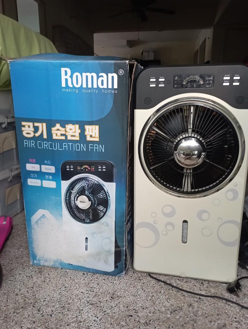 roman air circulation fan, Furniture & Home Living, Lighting & Fans ...