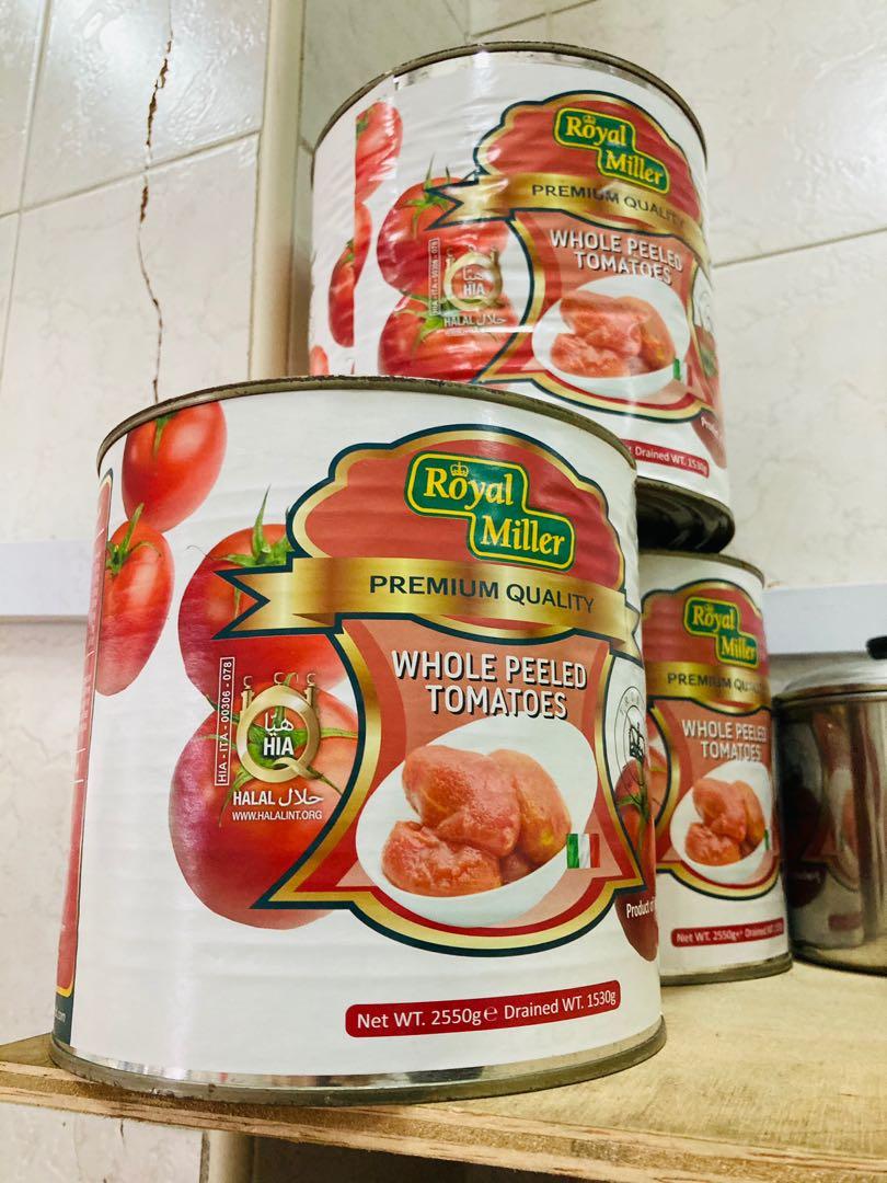 Royal Miller Canned Tomatoes, Food & Drinks, Other Food & Drinks on ...