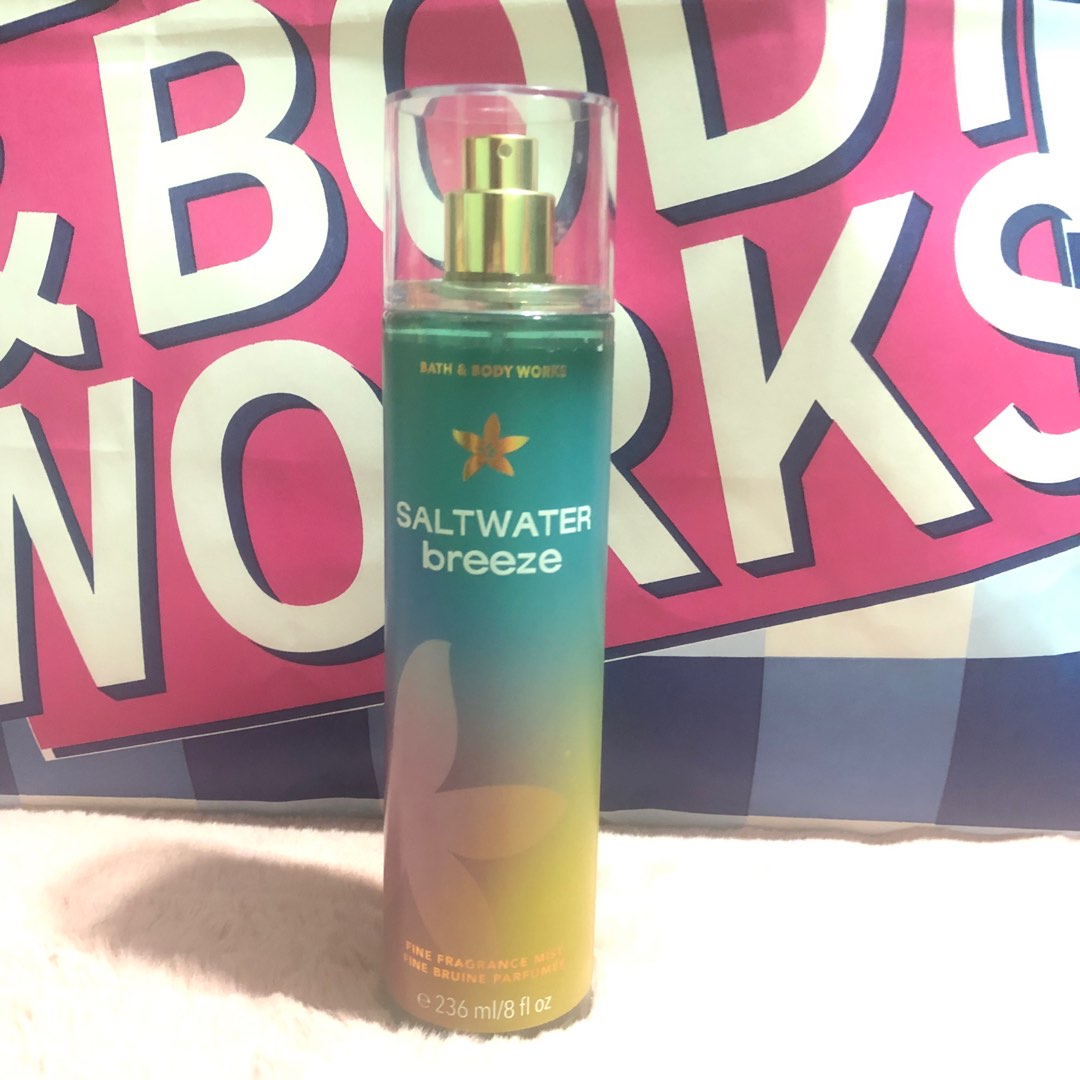 Saltwater breeze Bath and Body Works, Beauty & Personal Care, Fragrance ...