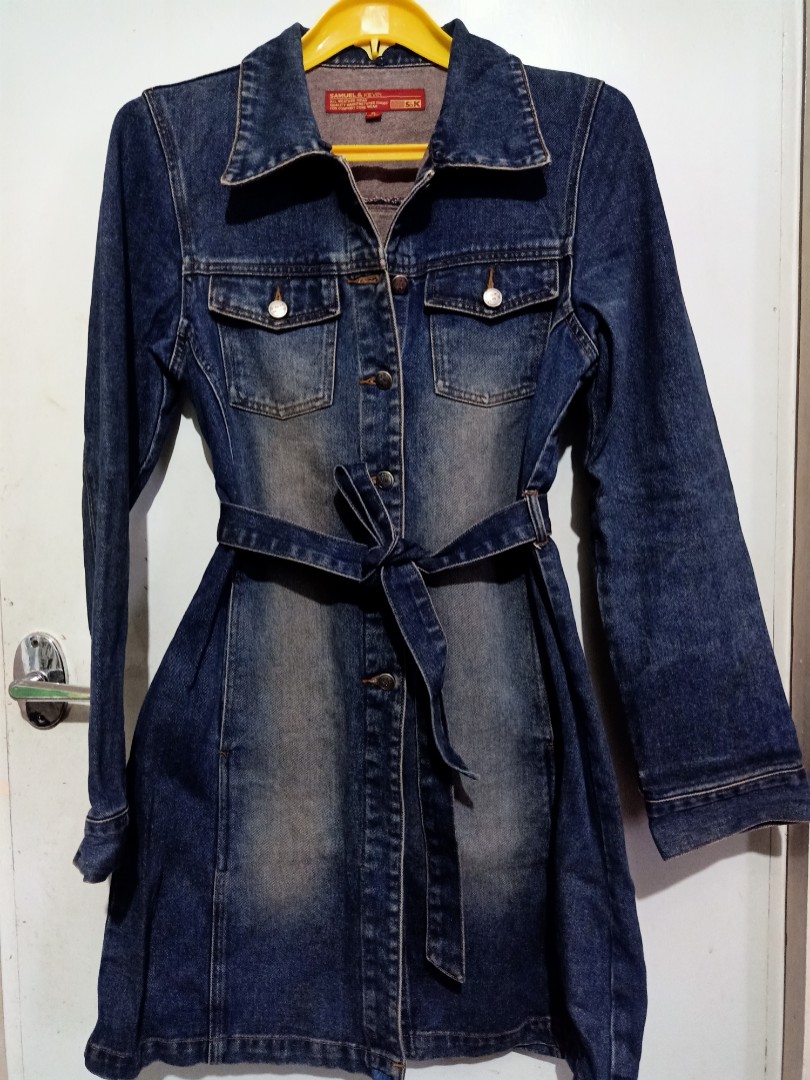 Samuel &Kevin DENIM DRESS, Women's Fashion, Dresses & Sets, Dresses on ...