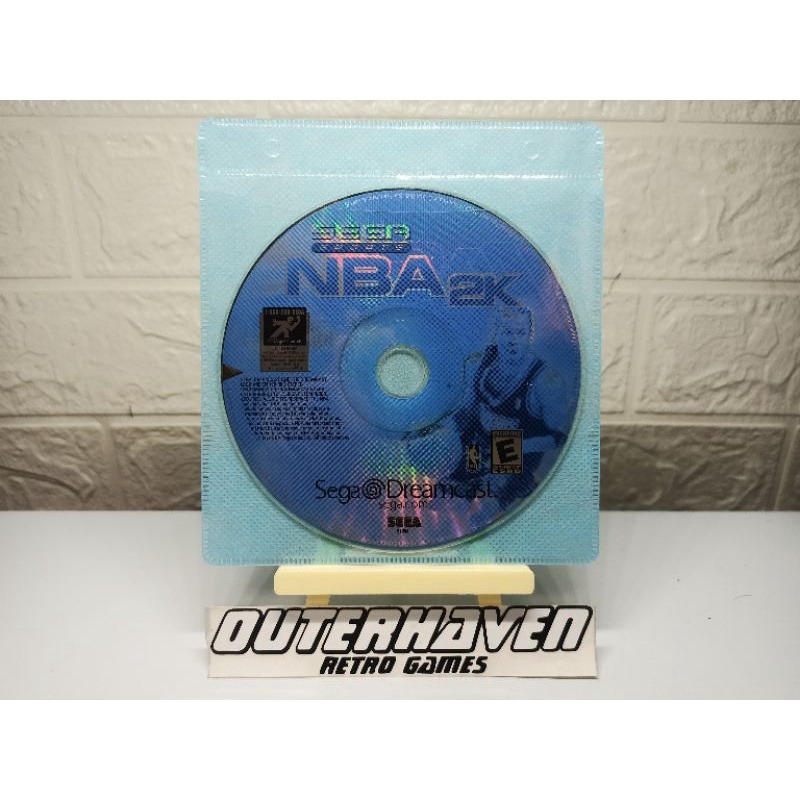 SEGA Dreamcast NBA 2K NTSC (Disc Only), Video Gaming, Video Games ...